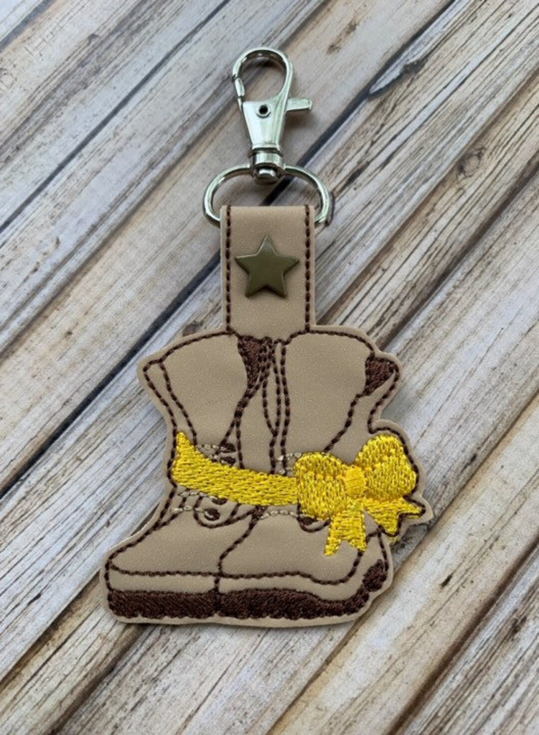 Combat Boot - Military - Key Fob - DIGITAL Embroidery Design - Etsy