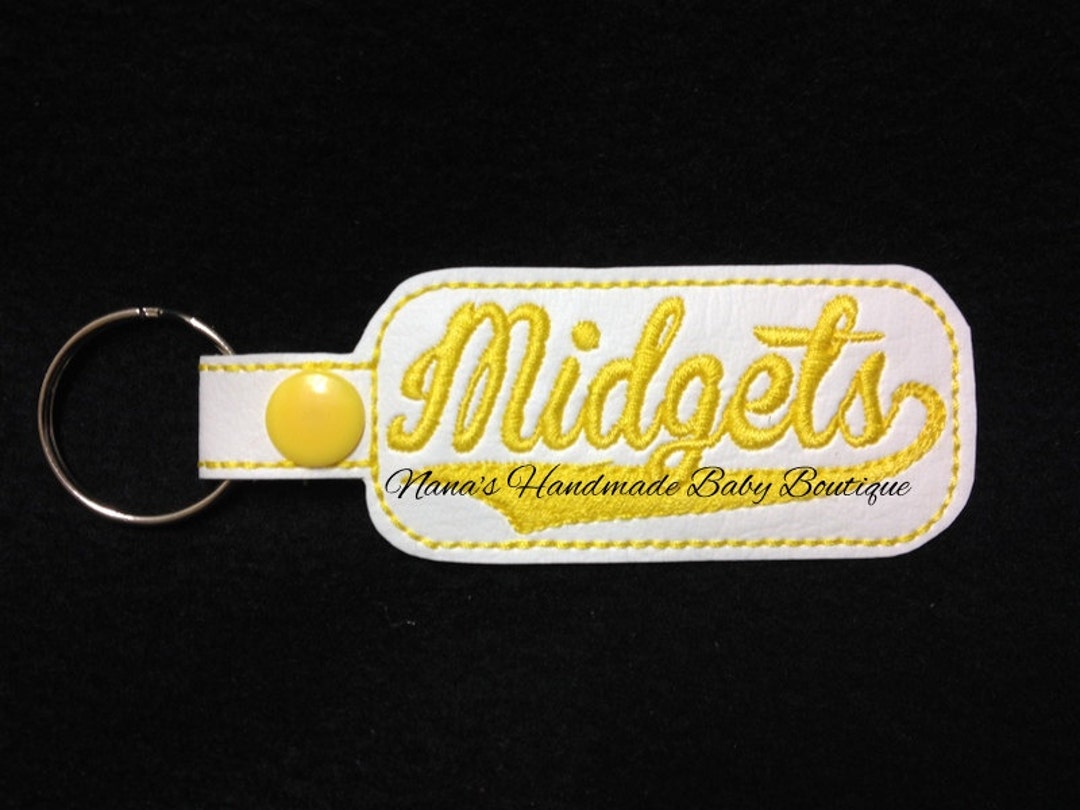Midgets in the Hoop Snap/rivet Key Fob DIGITAL EMBROIDERY DESIGN - Etsy