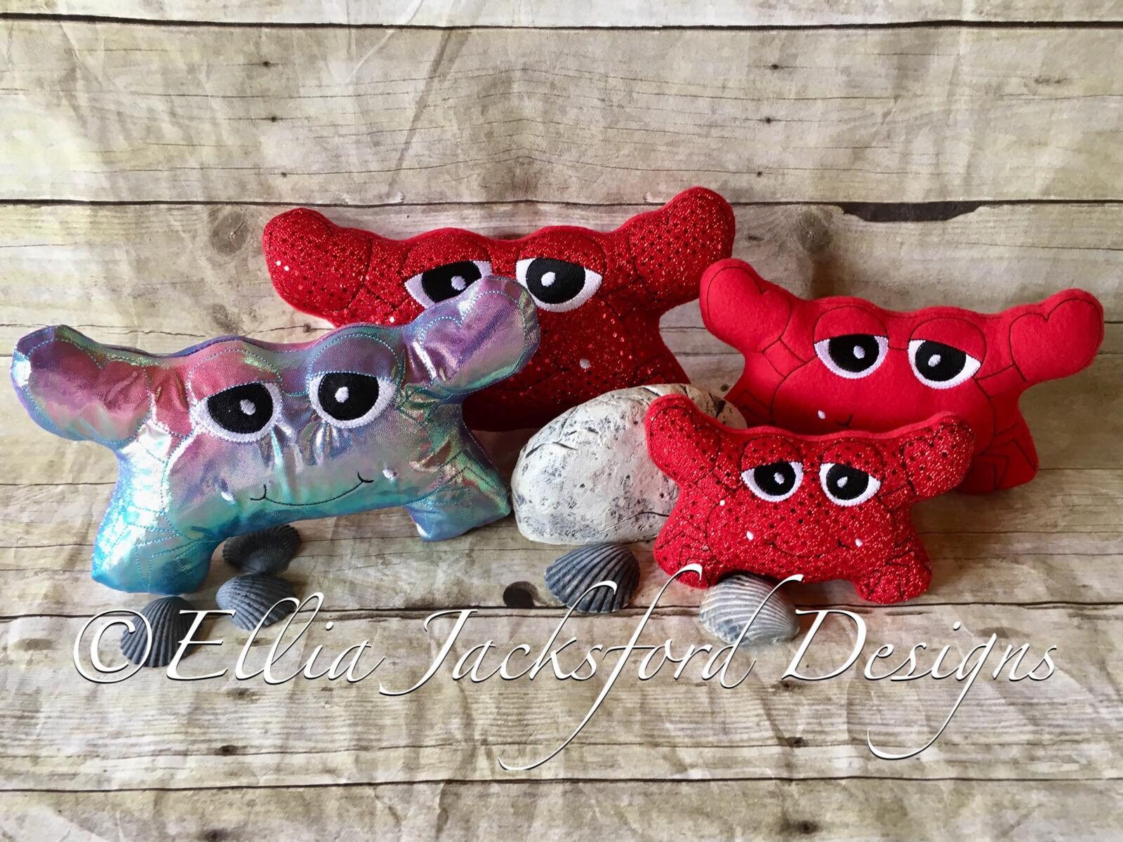 ITH Crab Stuffie 4 Sizes 5 x 7 6 x 10 8 x 12 and 14 x 7 | Etsy