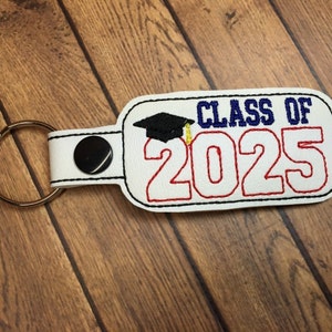 Class of 2025 - Graduation SNAP Key Fob in the Hoop - DIGITAL ...