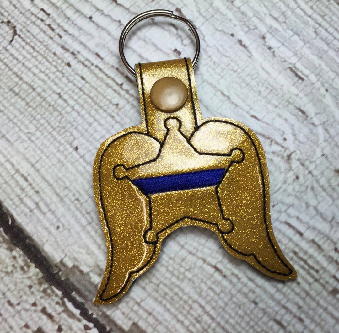 DEPUTY - POLICE Guardian Angel - Wings - Thin Blue Line - Law ...