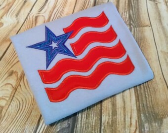 Modern United States Machine Applique Design in 5 Sizes. Go - Etsy