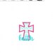 Faith Cross Applique 2 Different Motif Fill Styles DIGITAL Embroidery ...