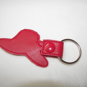 Red Hat - Key Fob in the Hoop - DIGITAL Embroidery DESIGN - Etsy