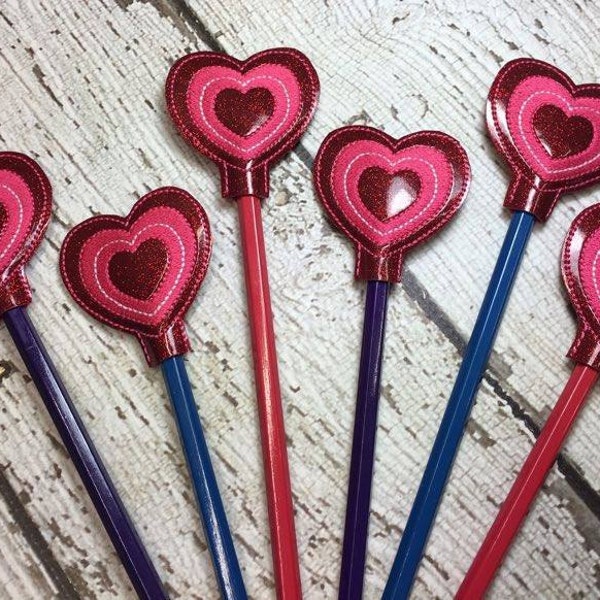 Valentine Pencils - Etsy