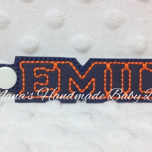 EMILY Custom Name in the Hoop Snap/rivet Key Fob DIGITAL - Etsy