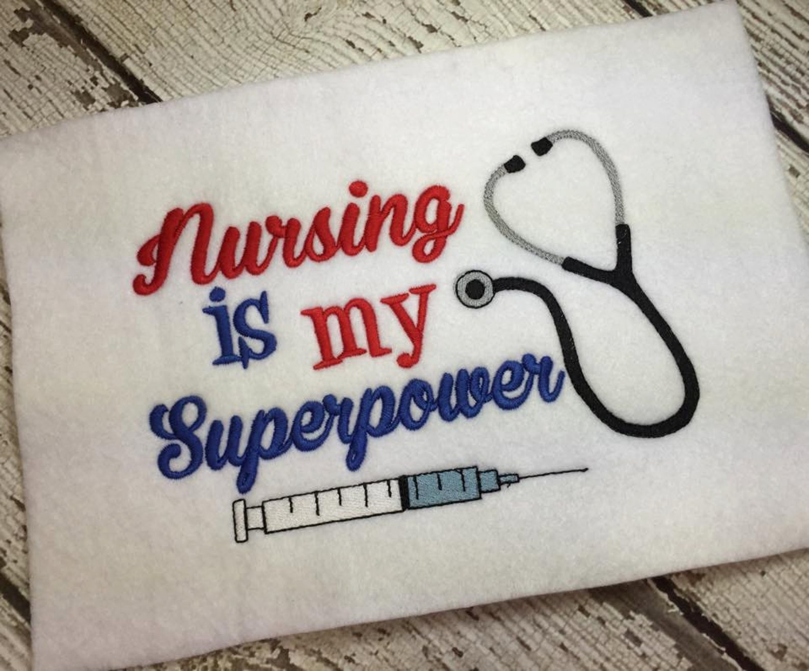 Nursing is My SUPERPOWER Nurse Medical 3 Sizes Included - Etsy