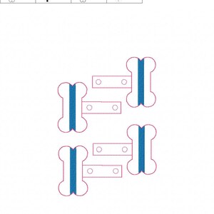 K9 Thin Blue Line Dog Bone POLICE Law Enforcement in - Etsy