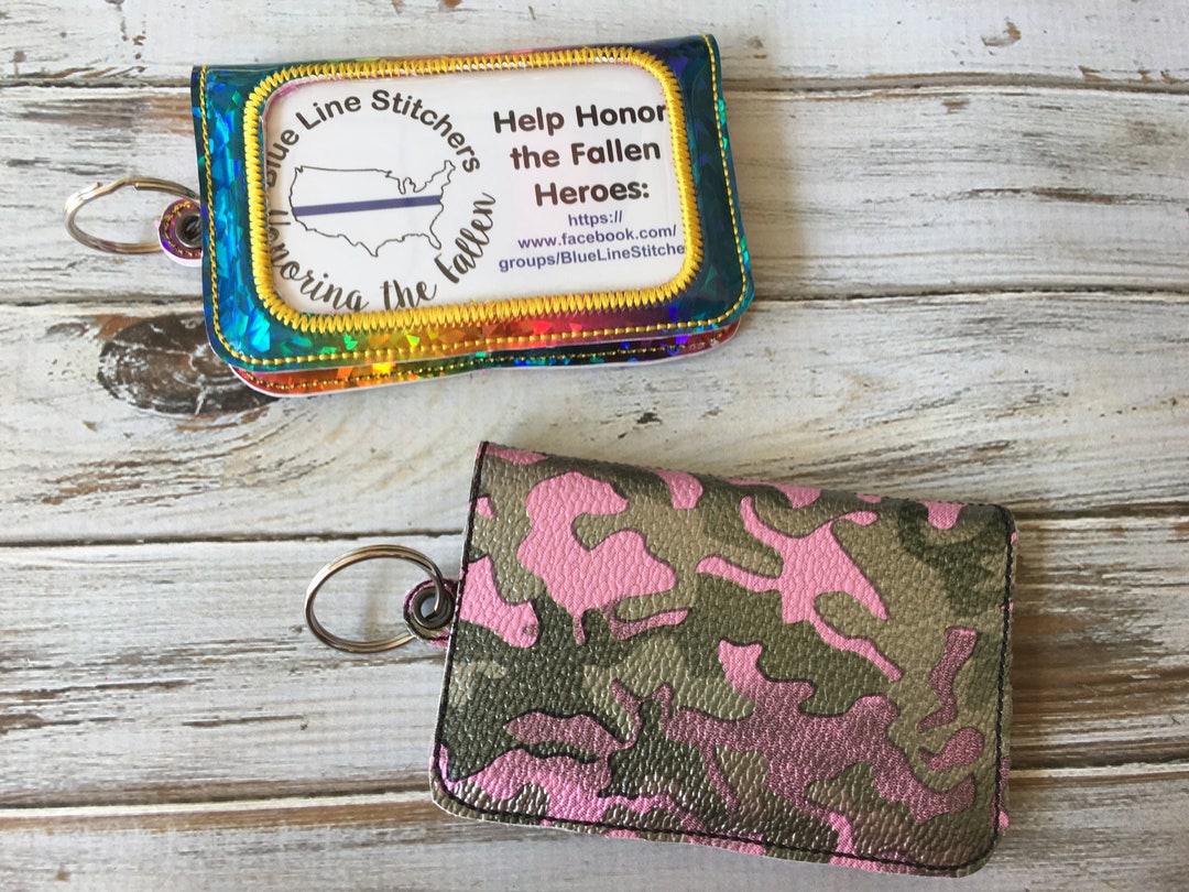 Eyelet - Key Ring ID - Driver's License - Business Card - Wallet- 5 X 7 ...