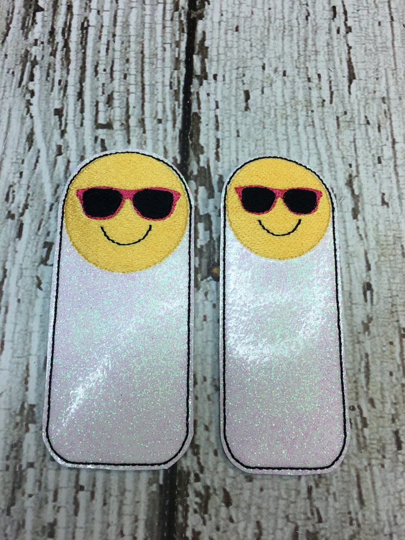 ITH Sunglass Smiley Face Popsicle Holder Summer 2 Sizes - Etsy