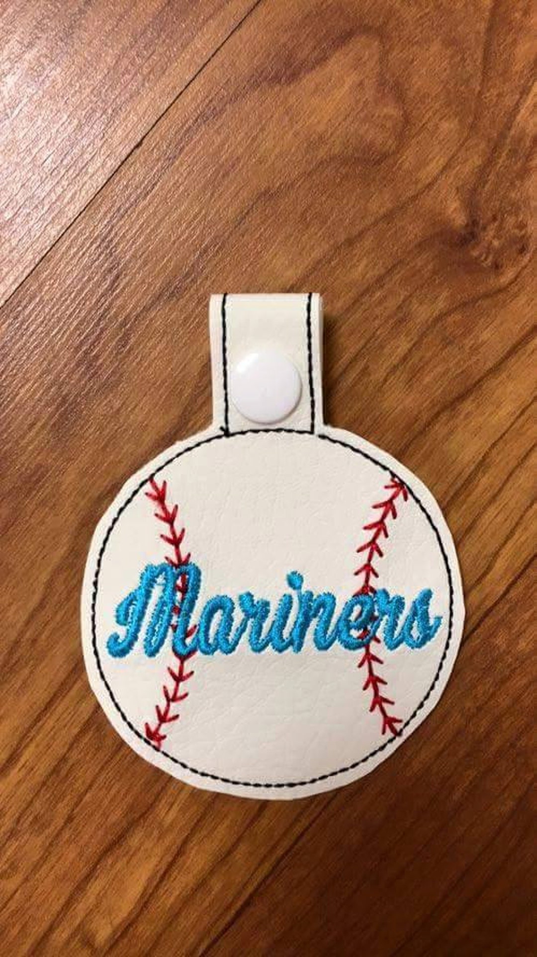 Mariners - Baseball - in the Hoop - Snap/rivet Key Fob - DIGITAL ...