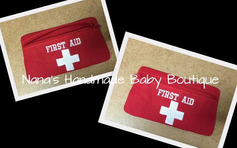 ITH First Aid ZIPPER Bag/pouch Completely in the Hoop - Etsy