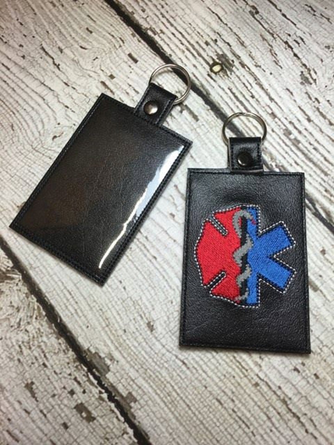 Fire EMS ID Badge 5 X 7 Only in the Hoop DIGITAL Embroidery Design - Etsy