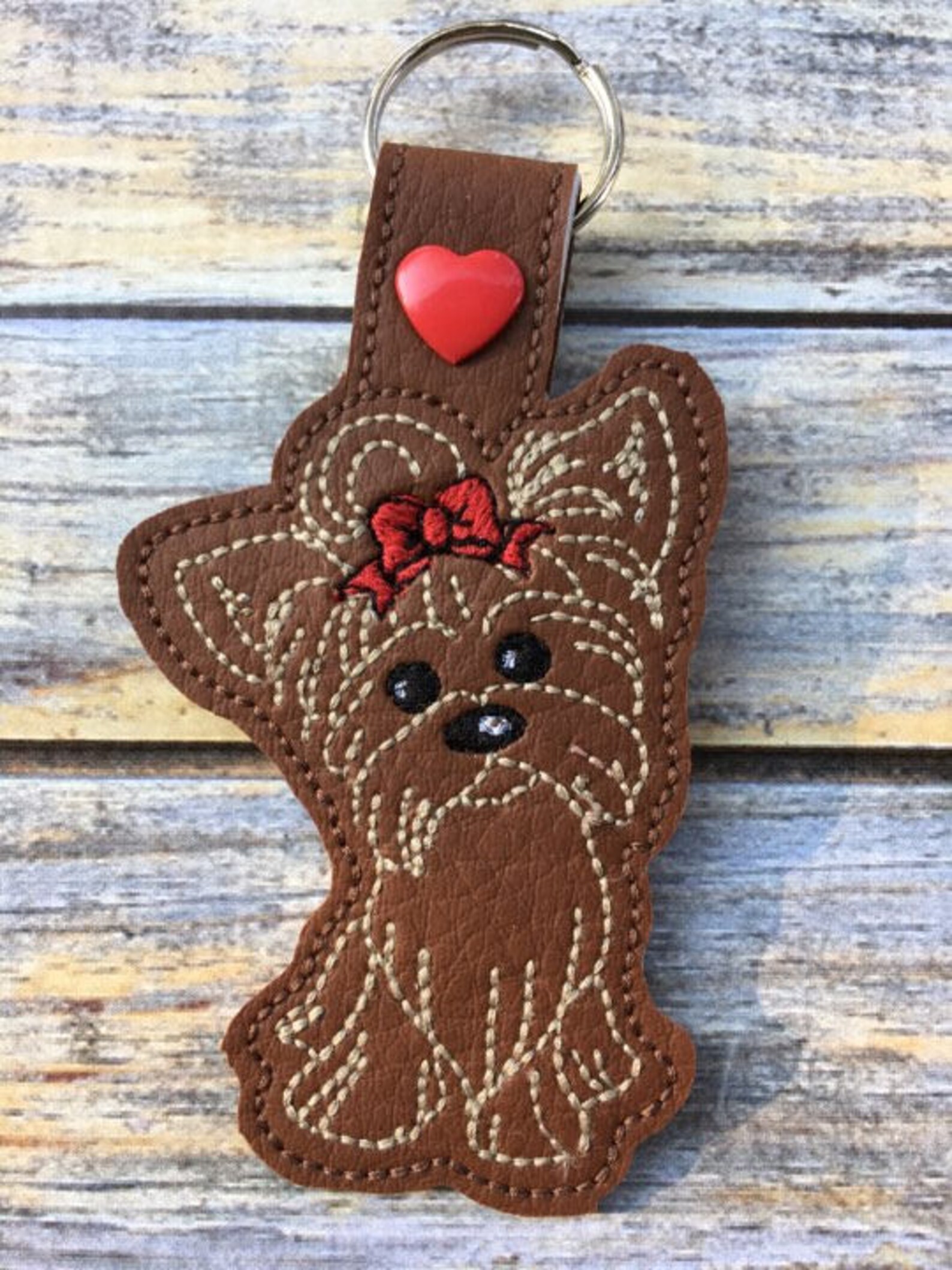 Yorkie Dog SET 2 Designs Included in the Hoop | Etsy