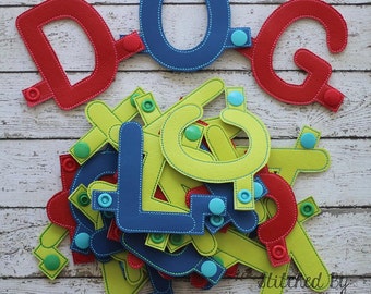 In the Hoop Alphabet | Etsy