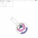 Audiologist - Hearing Aid - Key Fob DESIGN- Digital Embroidery Design ...