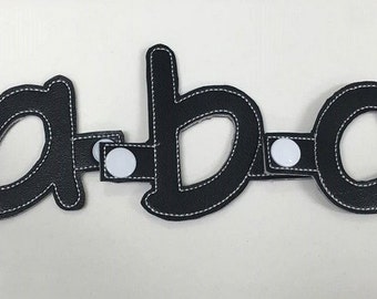 In the Hoop Alphabet - Etsy