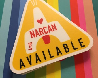 Narcan Sticker - Etsy