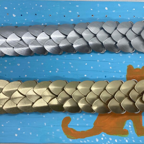 Fish Scale Bracelet - Etsy