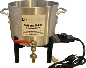 42 LB Super Large Wax Melter for Candle Making: Electric Aluminum Wax ...