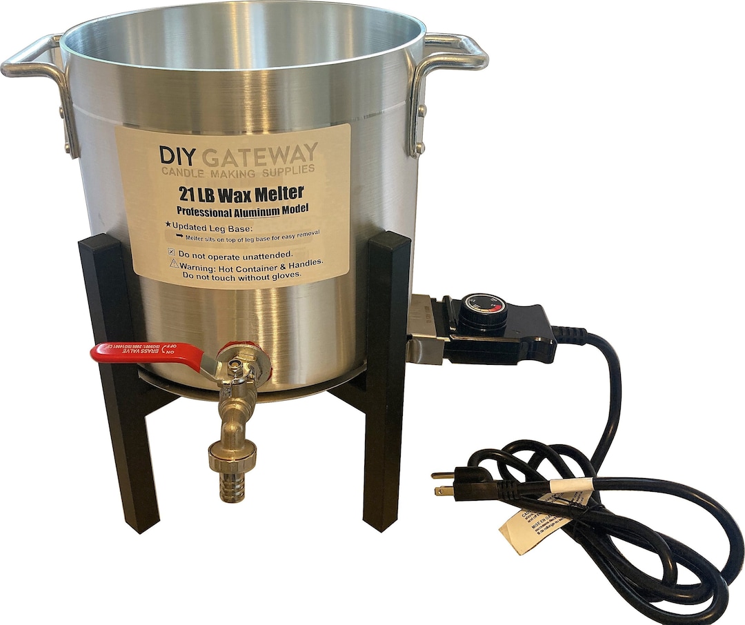 21 LB Super Large Wax Melter for Candle Making: Electric Aluminum Wax ...