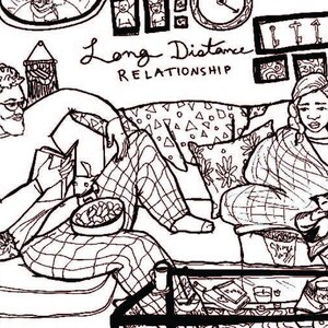 Adult Coloring Page, Long Distance Relationship, Social Distancing ...