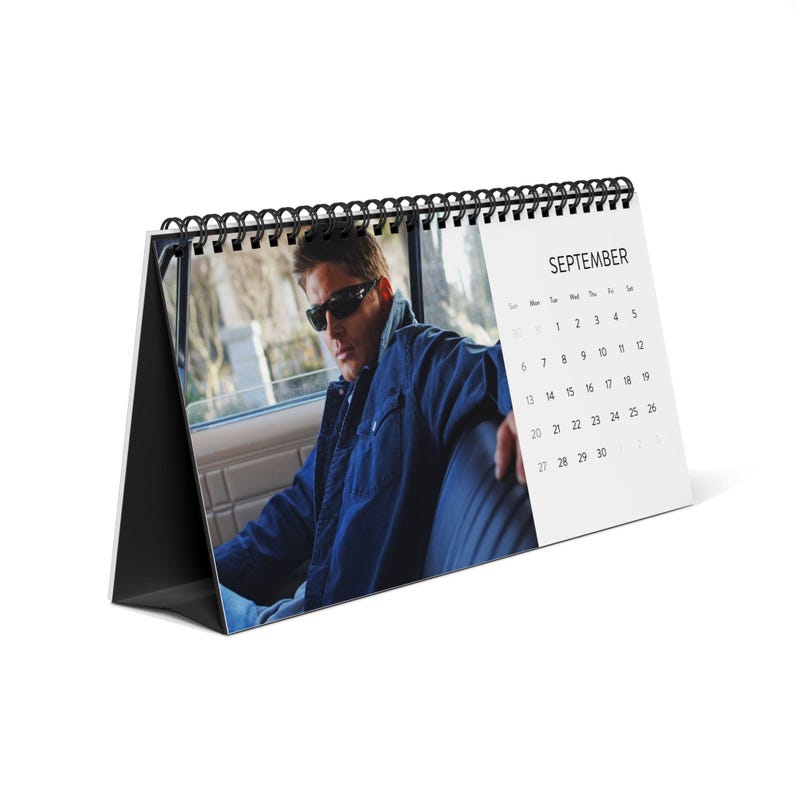Jensen Ackles - 2026 Desktop Calendar - Etsy