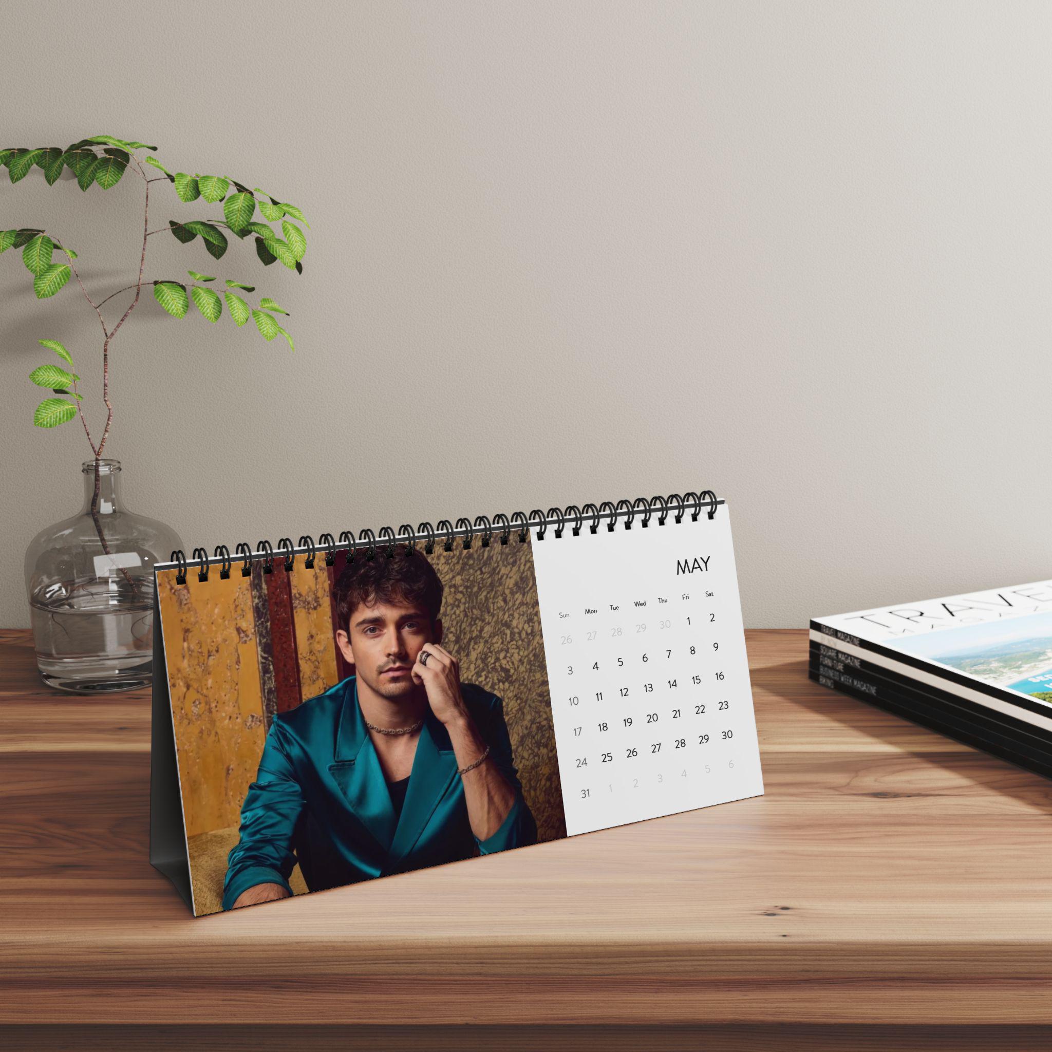 Charles Leclerc - 2026 Desktop Calendar - Etsy