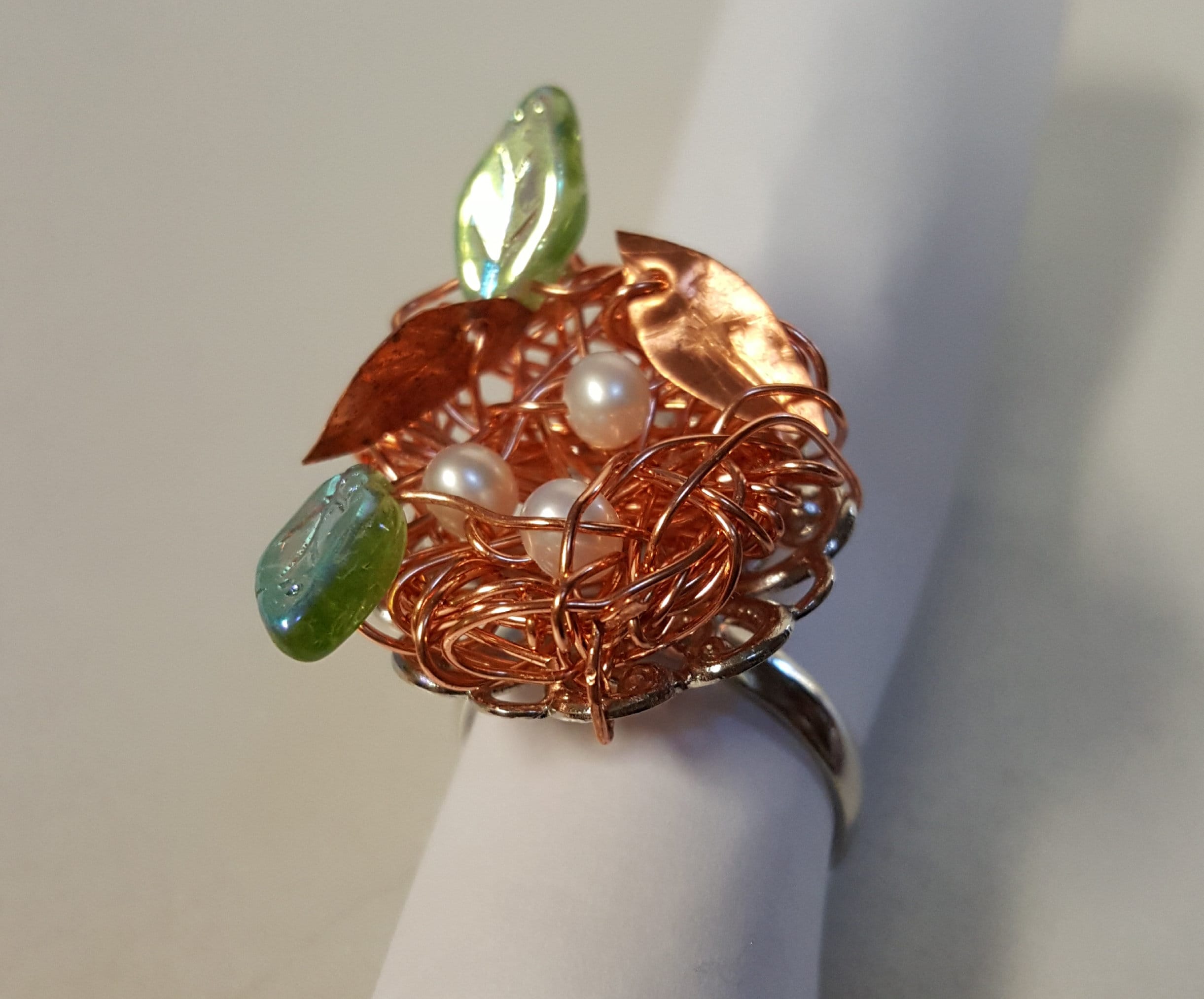 Spring Birds Nest Ring - Etsy