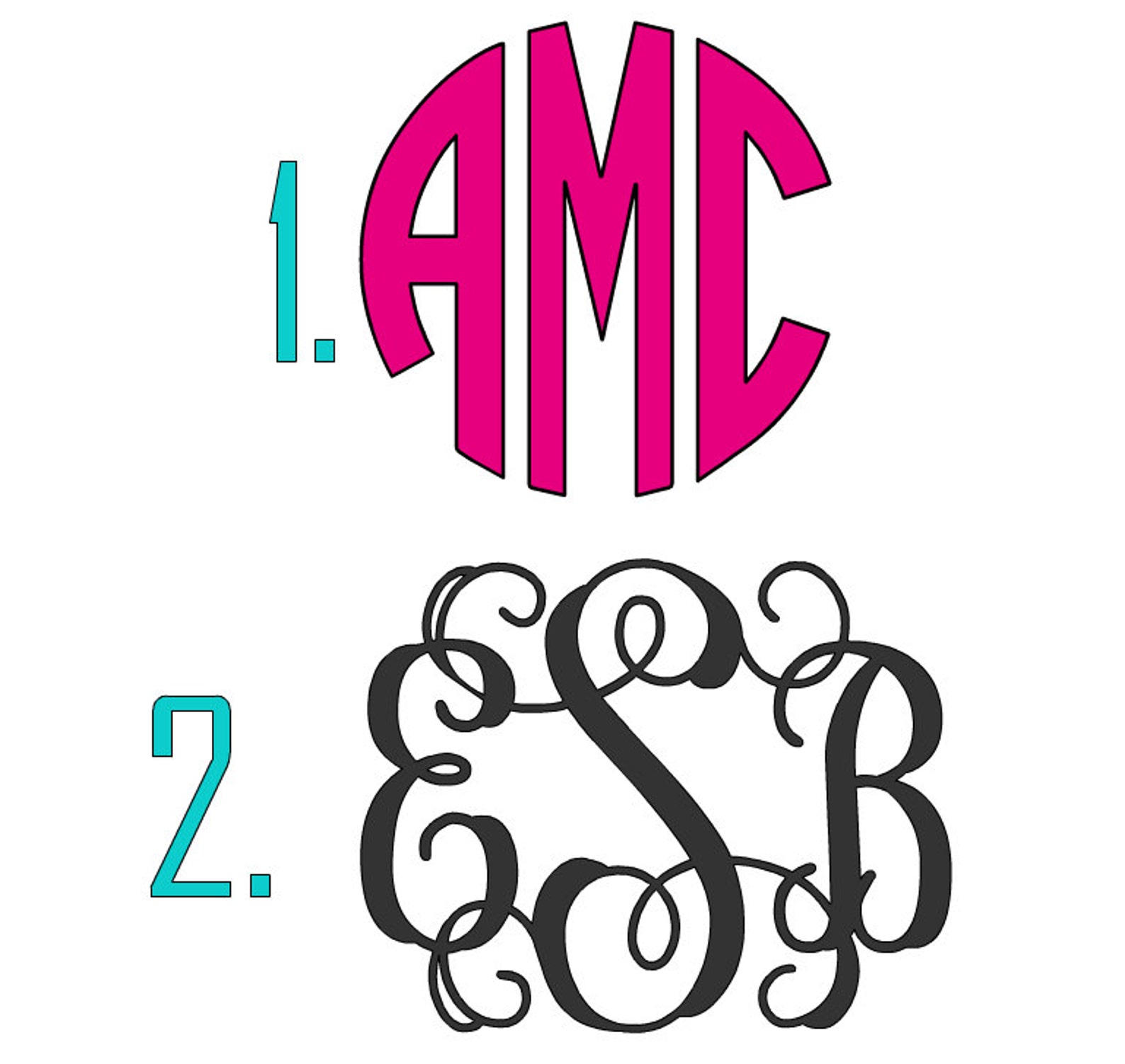 Fishing Monogram Decal Fishing Decal Fish Decal Car Decal - Etsy