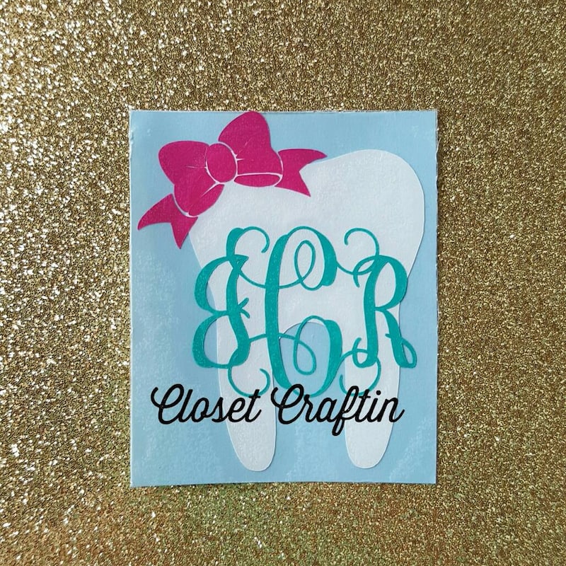 Tooth Decal - Etsy