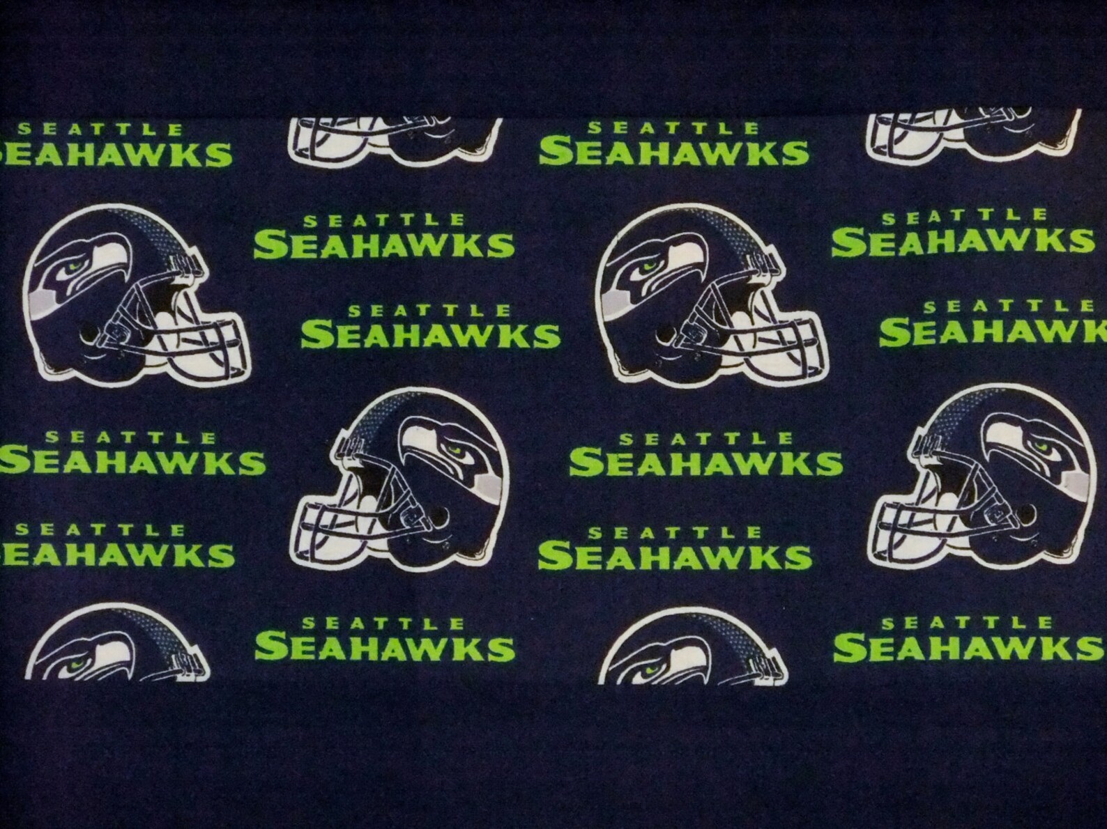 Valance Curtain Seattle Seahawks NFL Football Navy Blue Custom - Etsy