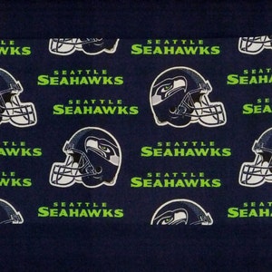 Valance Curtain Seattle Seahawks NFL Football Navy Blue Custom - Etsy