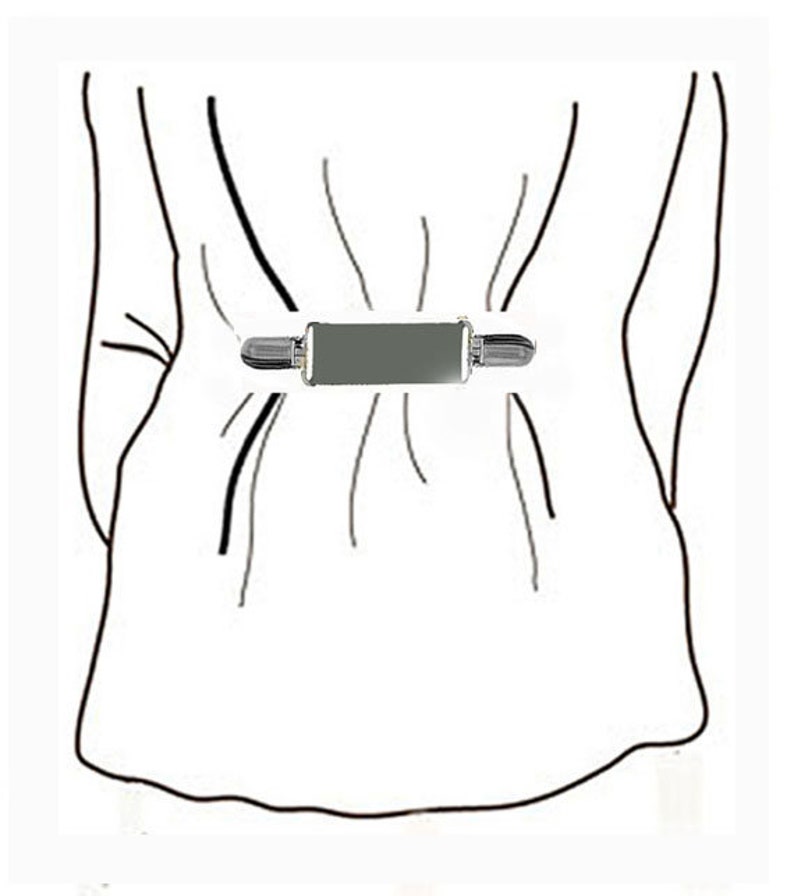 DRESS CLIPS Set of Charcoal..white..medium Gray Gold or - Etsy