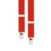 RED SUSPENDERS Adjustable 3 Adult Sizes for Better Fit 1 Width Elastic ...