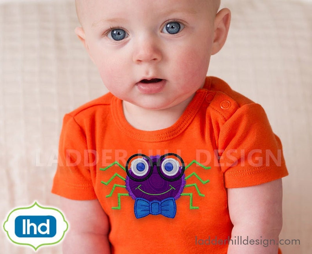 Spider Applique Embroidery Spider Applique Design Spider Wearing ...