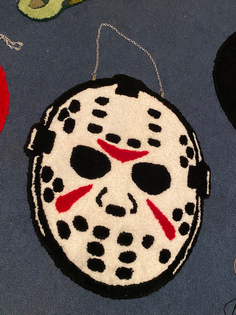 Jason Friday the 13th Tufted Rug - Etsy