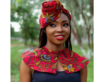 ankara print headwrap