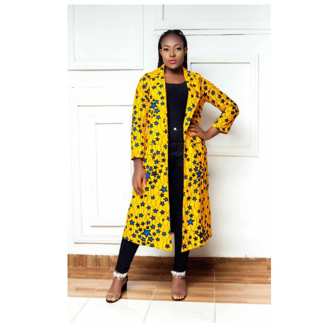 African Prints Ankara Jacket | Tobechi Tailored Jacket - Etsy UK