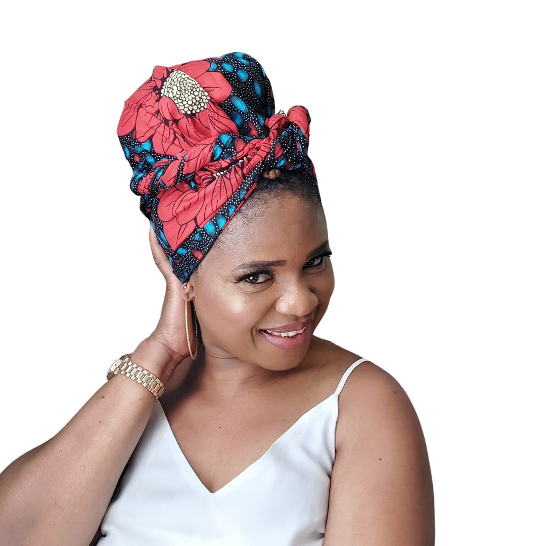 African Print Headwrap | Ankara Head Wrap | African Head Scarf | Bold ...