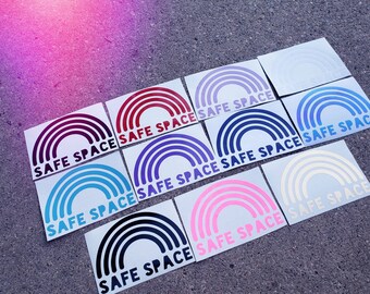 Safe Space Decal - Etsy
