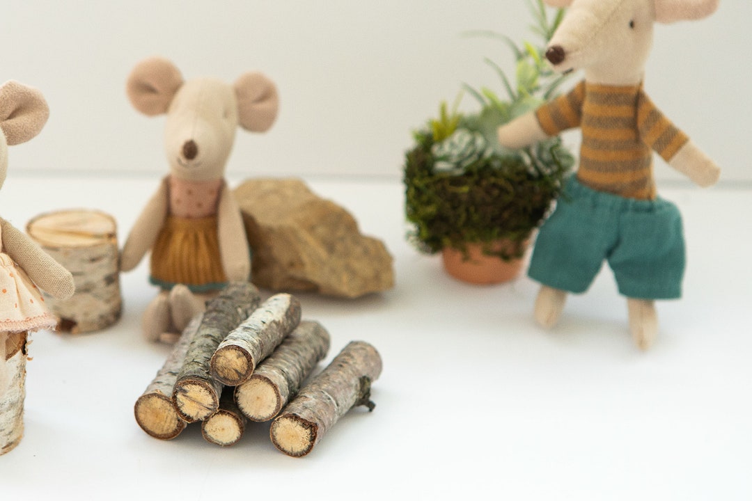 Maileg Camping Logs 1 12 Scale, Gift for Her, Miniature Camping ...