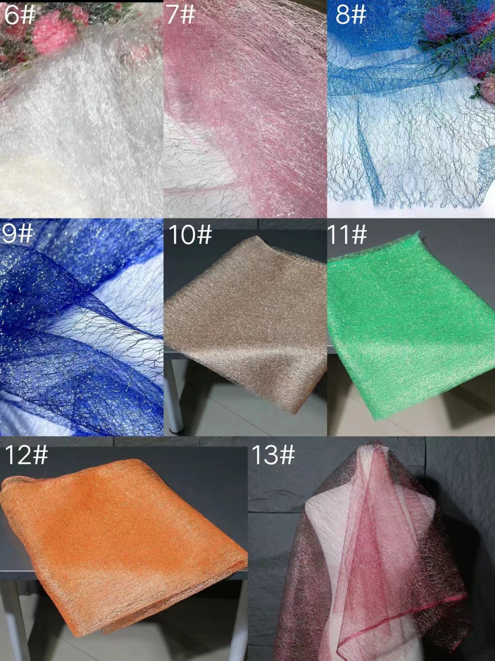 1yard Iridescent Mesh Fabric,magic Hollow Out Fabric,background Fabric ...