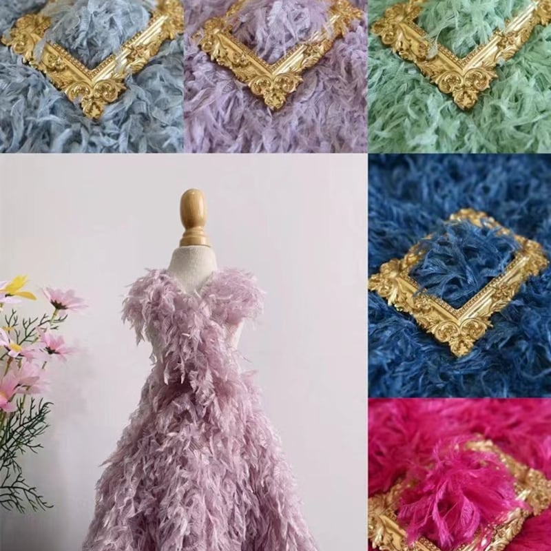 Feather Fabric - Etsy