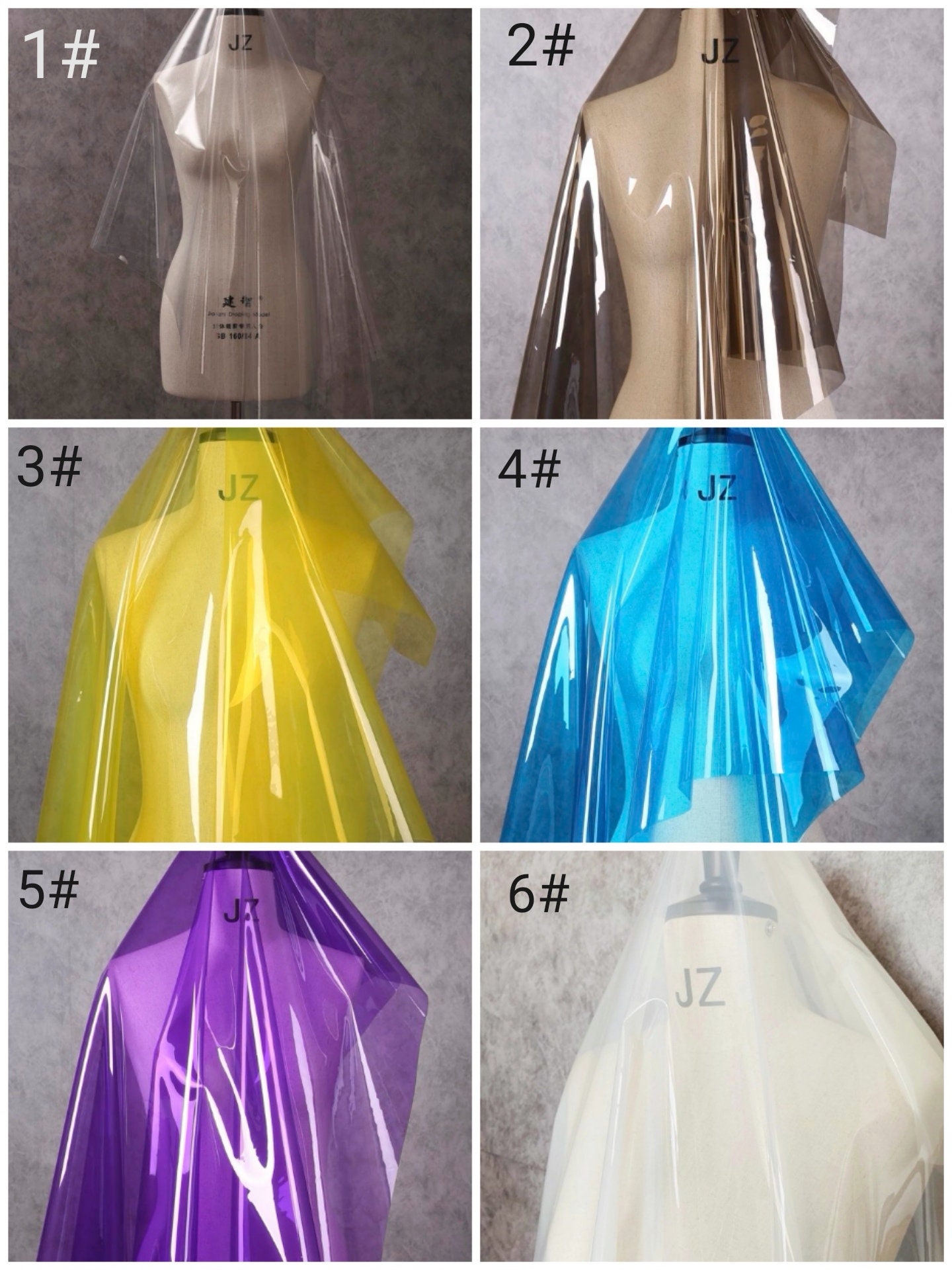 Half Yard Transparent TPU Fabricsoft Clear Tpucasual - Etsy Australia