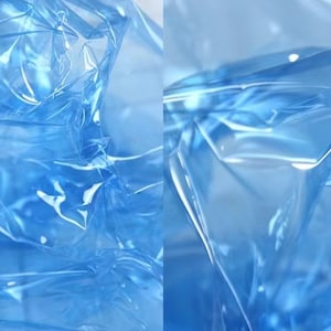 Pink Transparent TPU Fabric,clear Blue PVC Fabric,easy Do Shape,casual ...