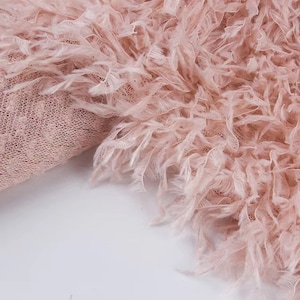 Imitation Feather Lace Fabric,feather Tassel Fabric,velvet Fabric ...