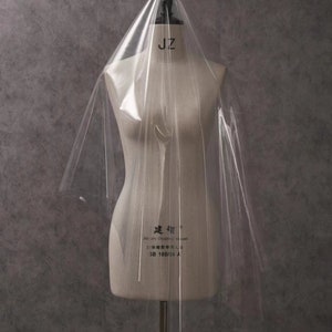 Half Yard Transparent TPU Fabric,soft Clear Tpu,casual Wear,jackets ...