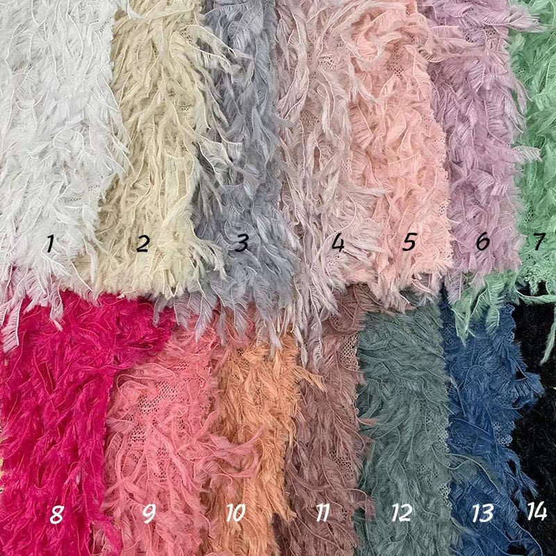 Feather Material Fabric - Etsy UK