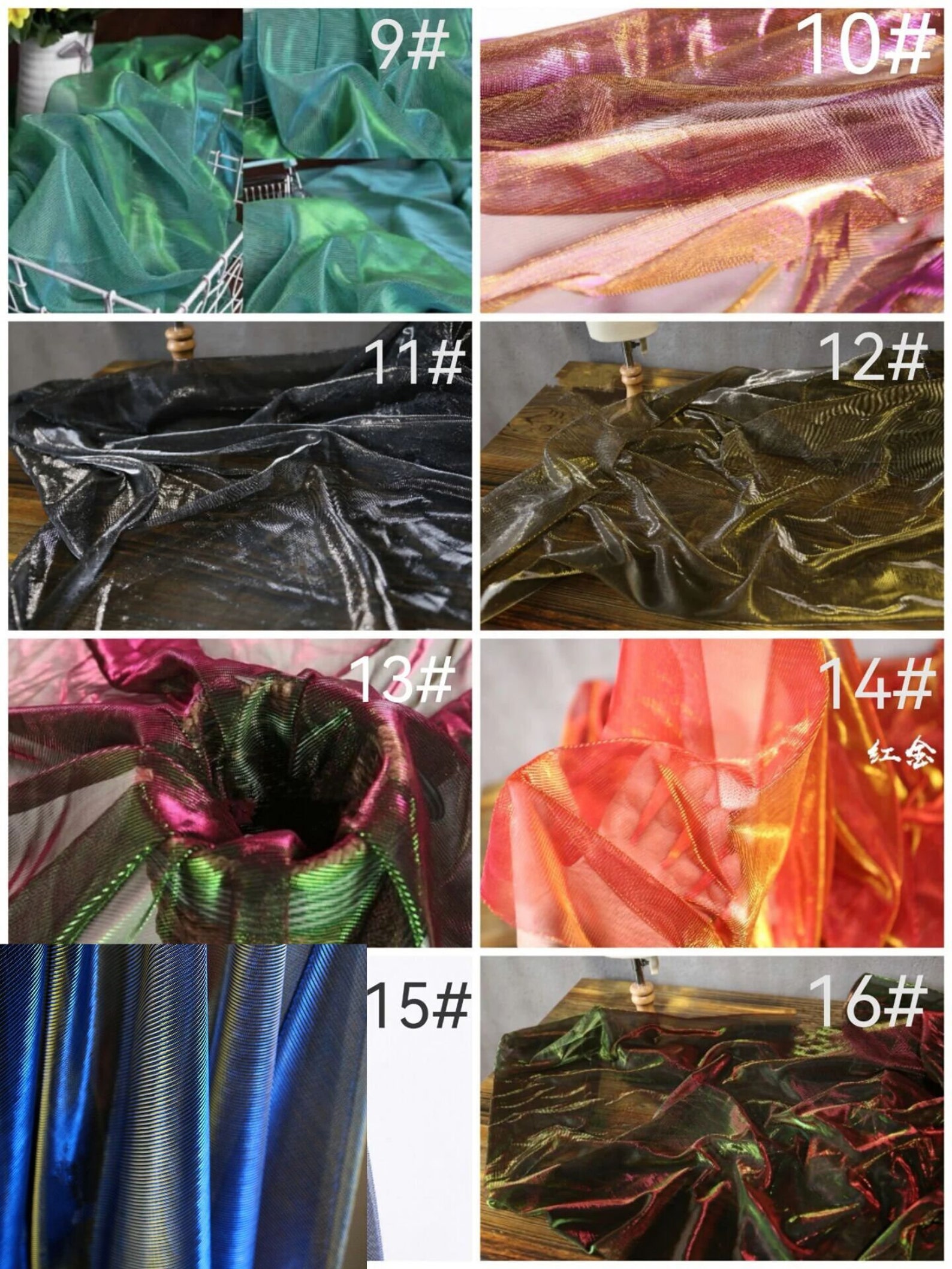 1yard Iridescent Mesh Fabric2way Stretch Soft Smooth Magic - Etsy